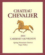 Ken's wine review of 2003 Chateau Chevalier Cabernet Sauvignon "Chateau ...
