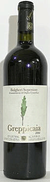 Ken's wine review of 2004 I Greppi Italian (Tuscany) Red "Greppicaia"