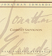 Ken's wine review of 2005 Jonathan Edwards Winery Cabernet Sauvignon