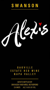 Ken's wine review of 2004 Swanson Vineyards Cabernet Sauvignon "Alexis"